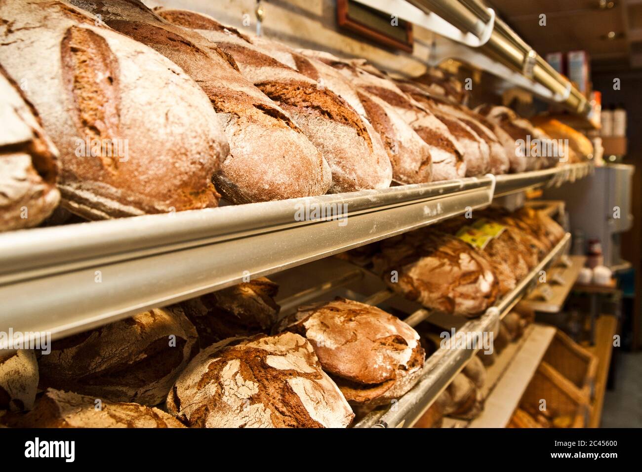 Bakery shop interior detail hi-res stock photography and images - Alamy