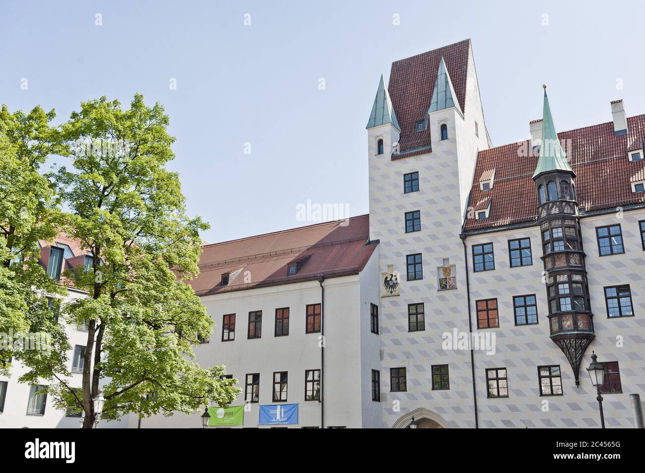 Alter Hof, Munich, Bavaria, Germany Stock Photo - Alamy