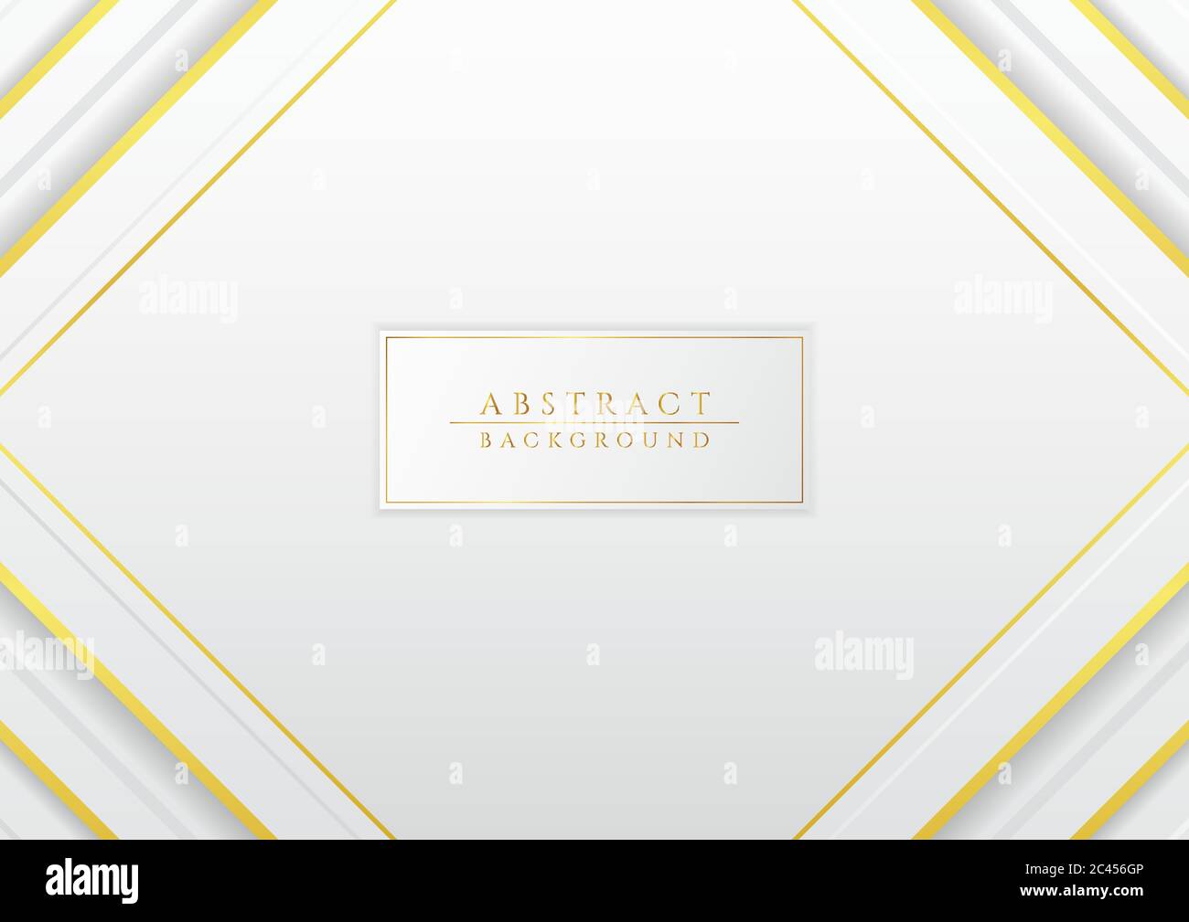 Gold luxury design overlap layer with space for content white ...