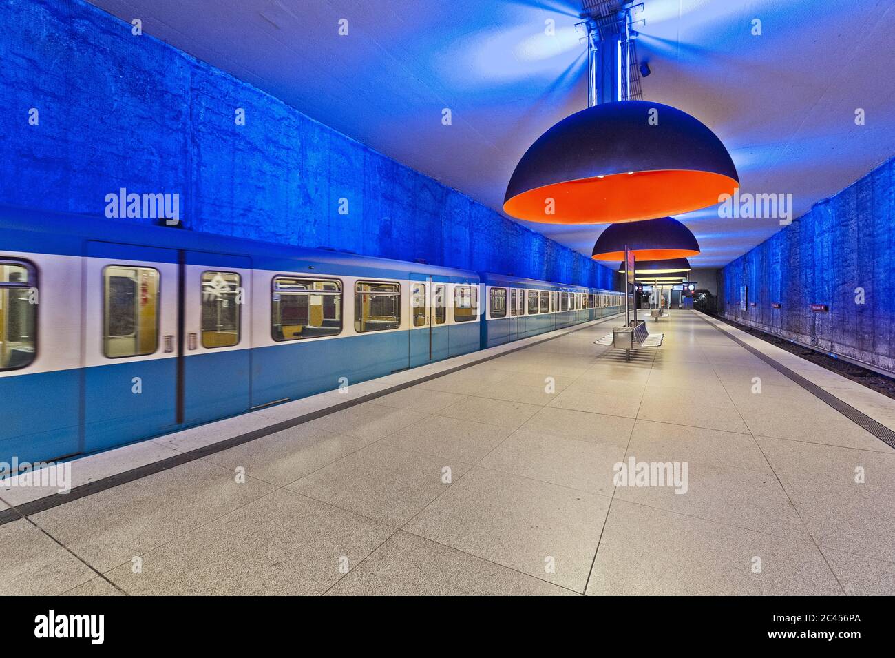 Subway station, Munich, Bavaria, Germany Stock Photo - Alamy