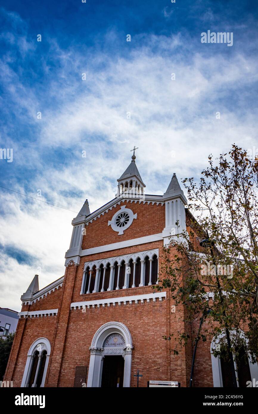 Monastery Church Of The Sacred Heart Of Jesus High Resolution Stock ...