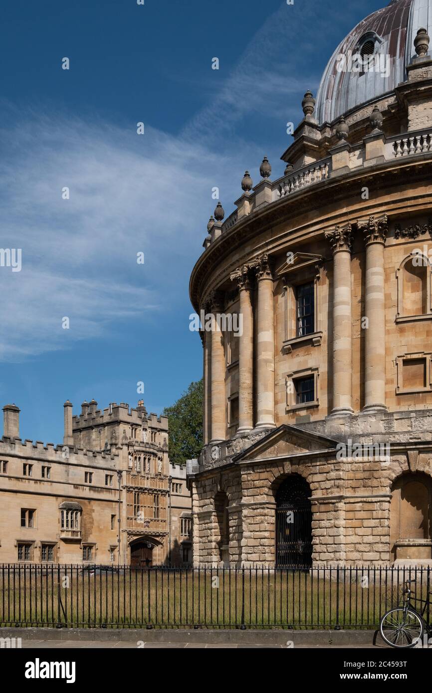Bodleian Library and Radcliffe Camera Oxford Stock Photo - Alamy