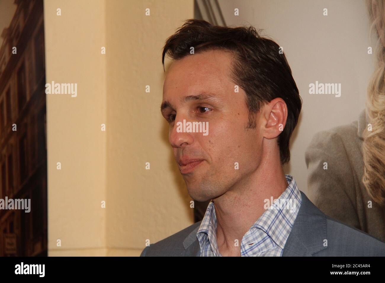Author Markus Zusak at the red carpet screening of The Book Thief at ...