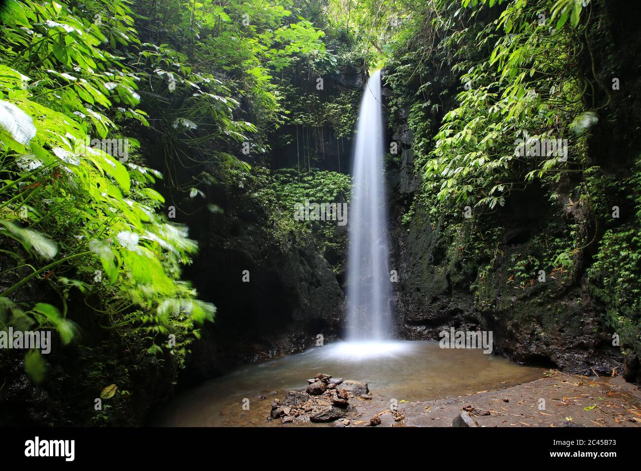 Tangkup Waterfall, Central Bali Stock Photo - Alamy