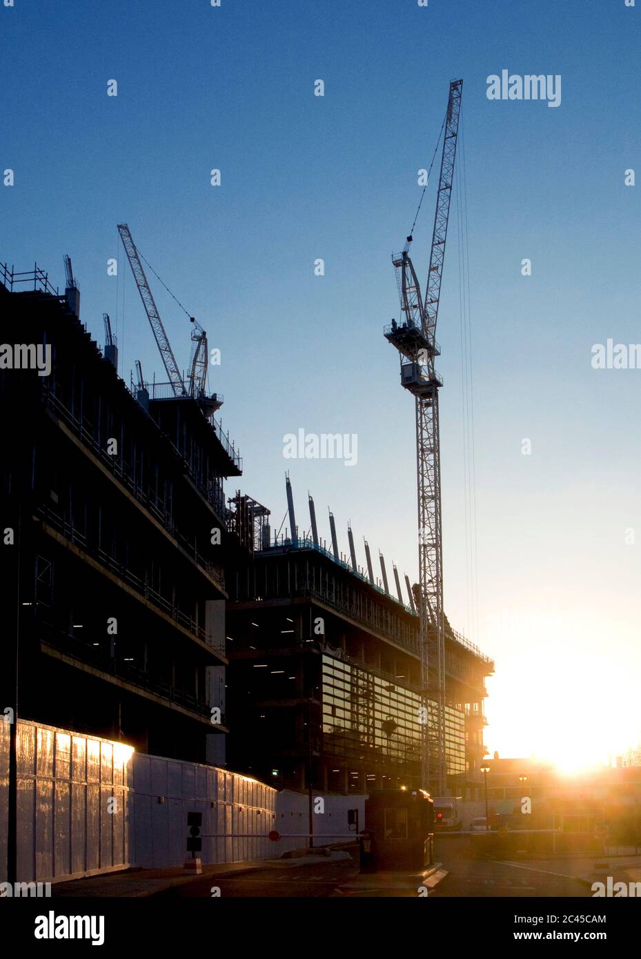 Construction work in London, UK Stock Photo - Alamy