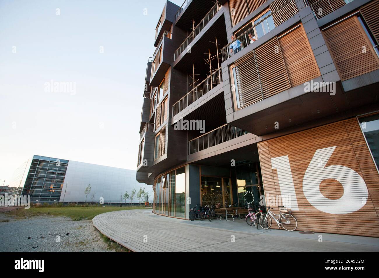 Apartment building in Copenhagen, Denmark Stock Photo - Alamy
