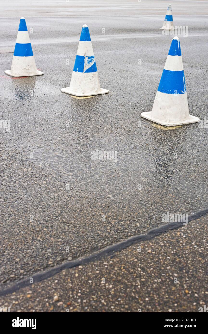 Large traffic cone hi-res stock photography and images - Alamy