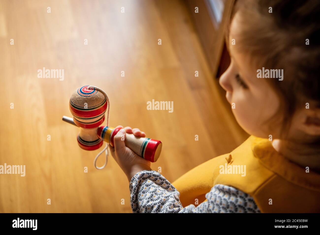 The original Kendama. An ancient, traditional, wooden Japanese skill ...