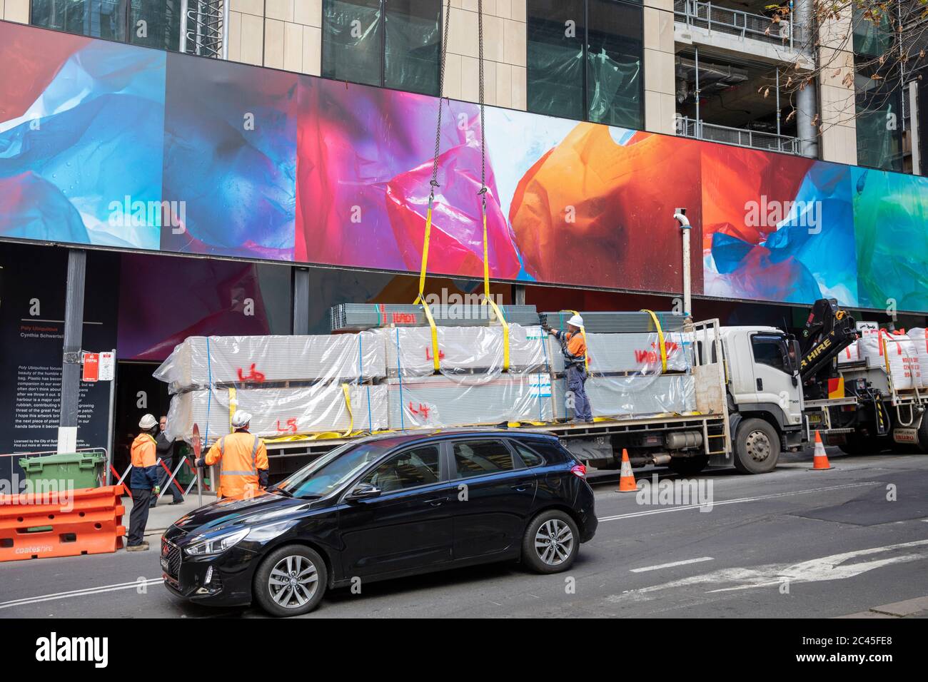 Sydney construction site project in Australia Stock Photo - Alamy