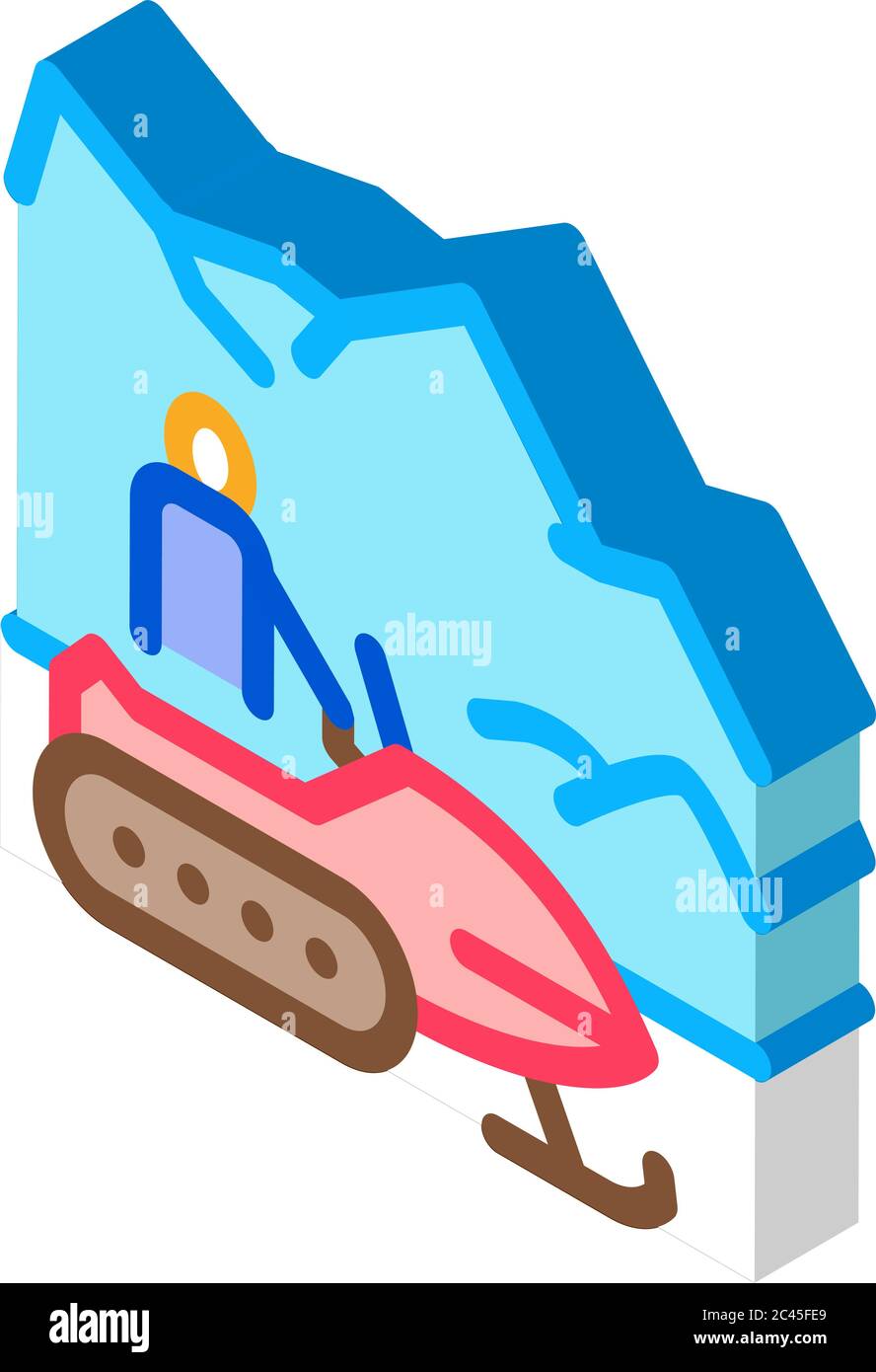 Snowmobile track sign hi-res stock photography and images - Alamy