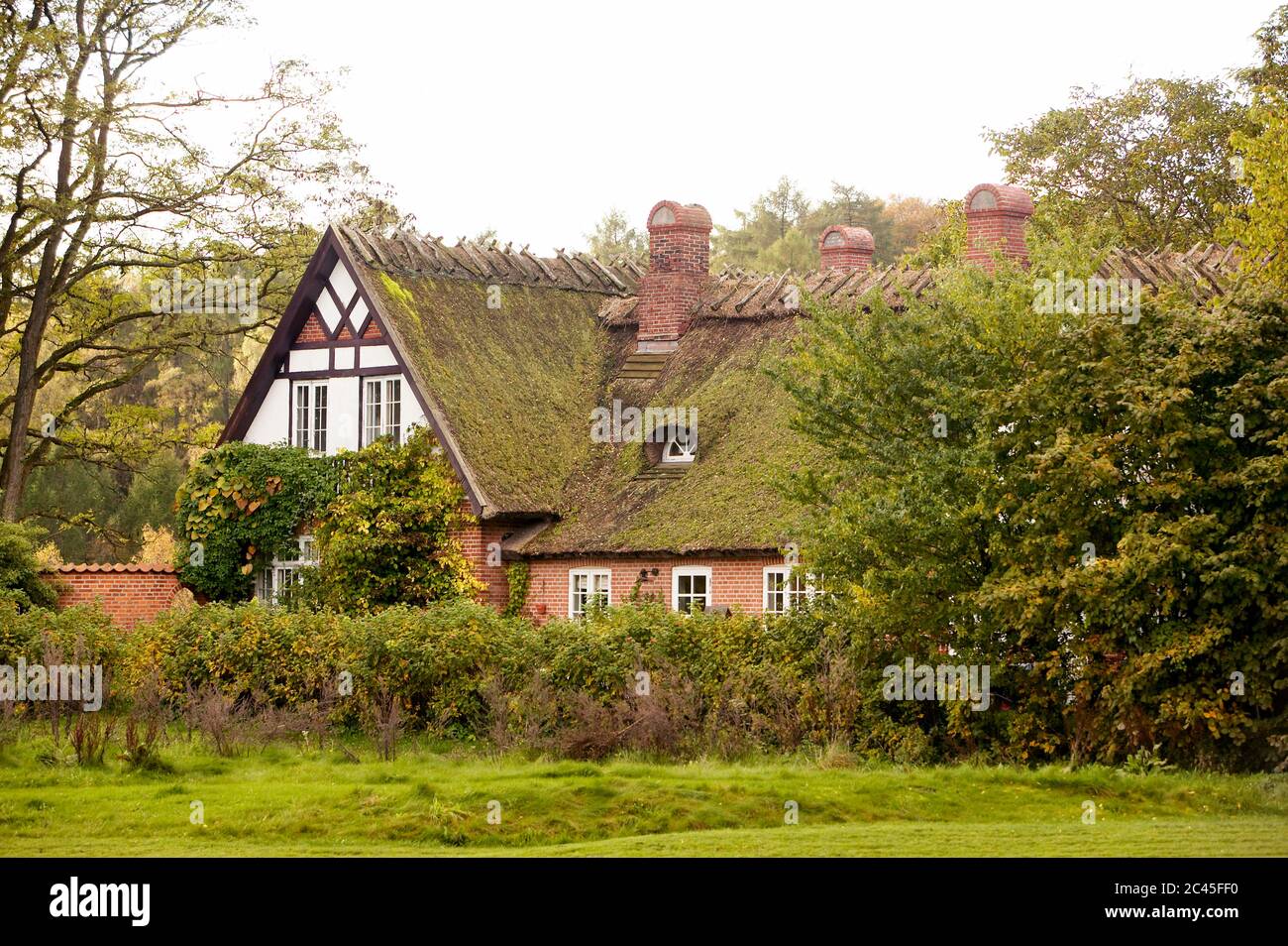 Country house in Denmark Stock Photo - Alamy