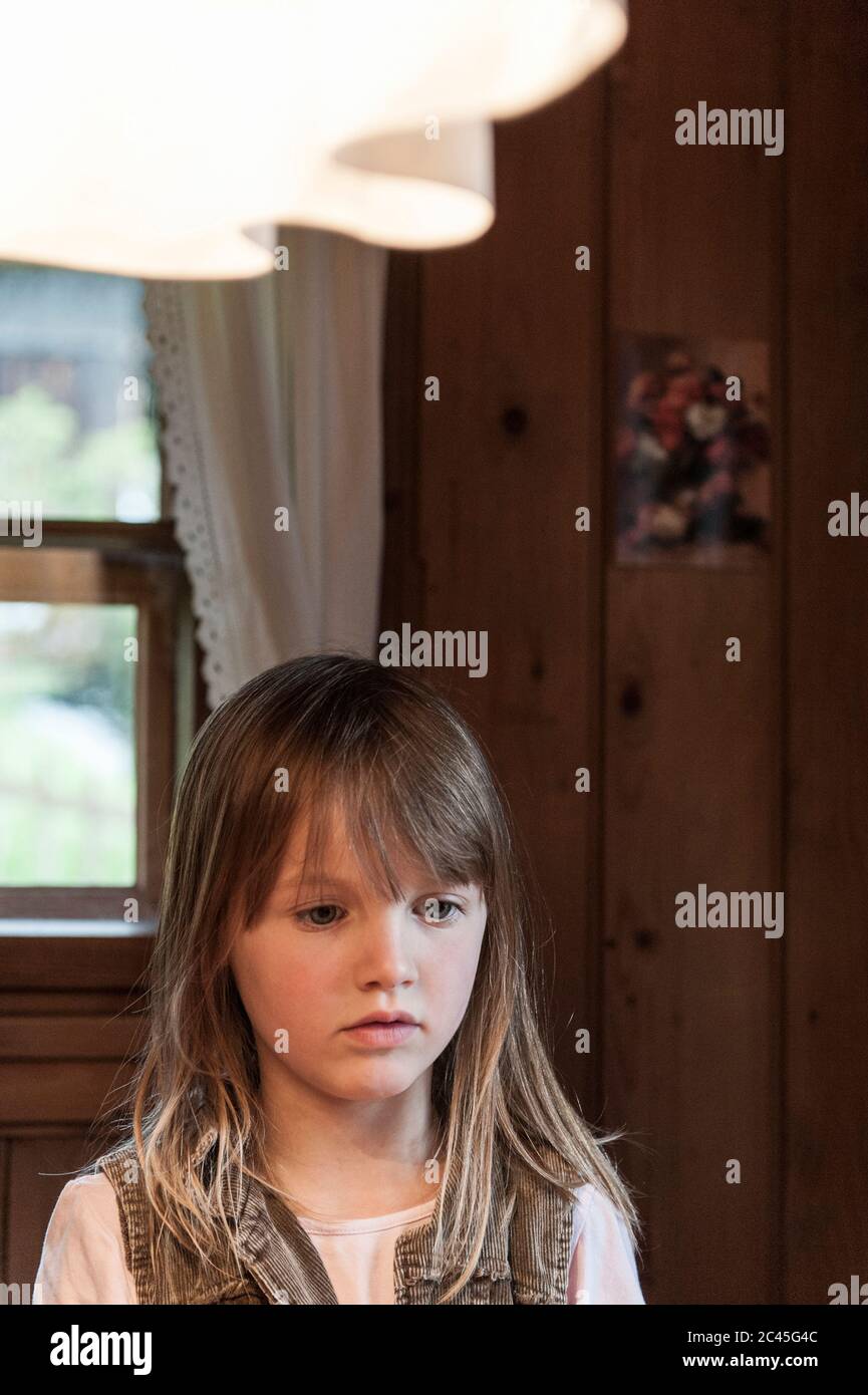 Long haired children hi-res stock photography and images - Alamy