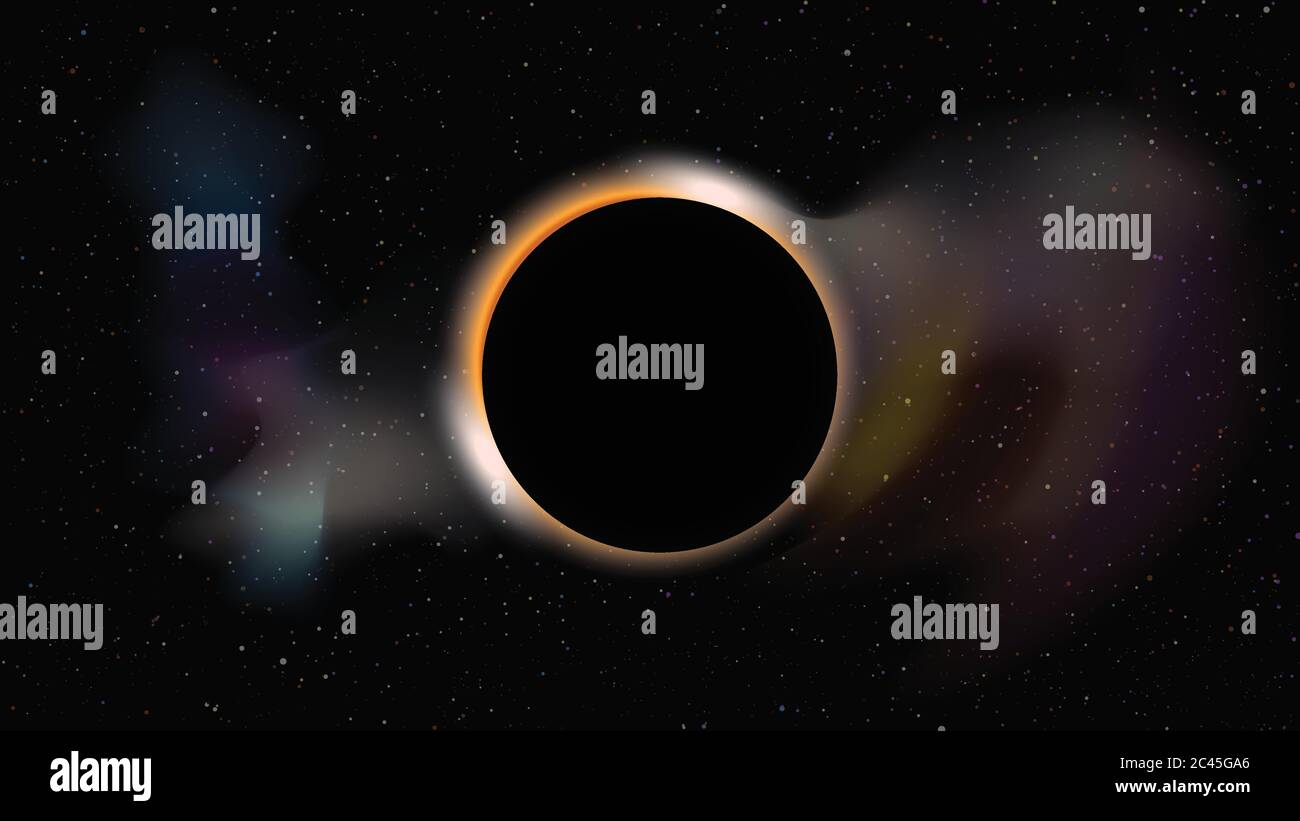 Cosmic nebula in deep space Stock Vector Images - Alamy