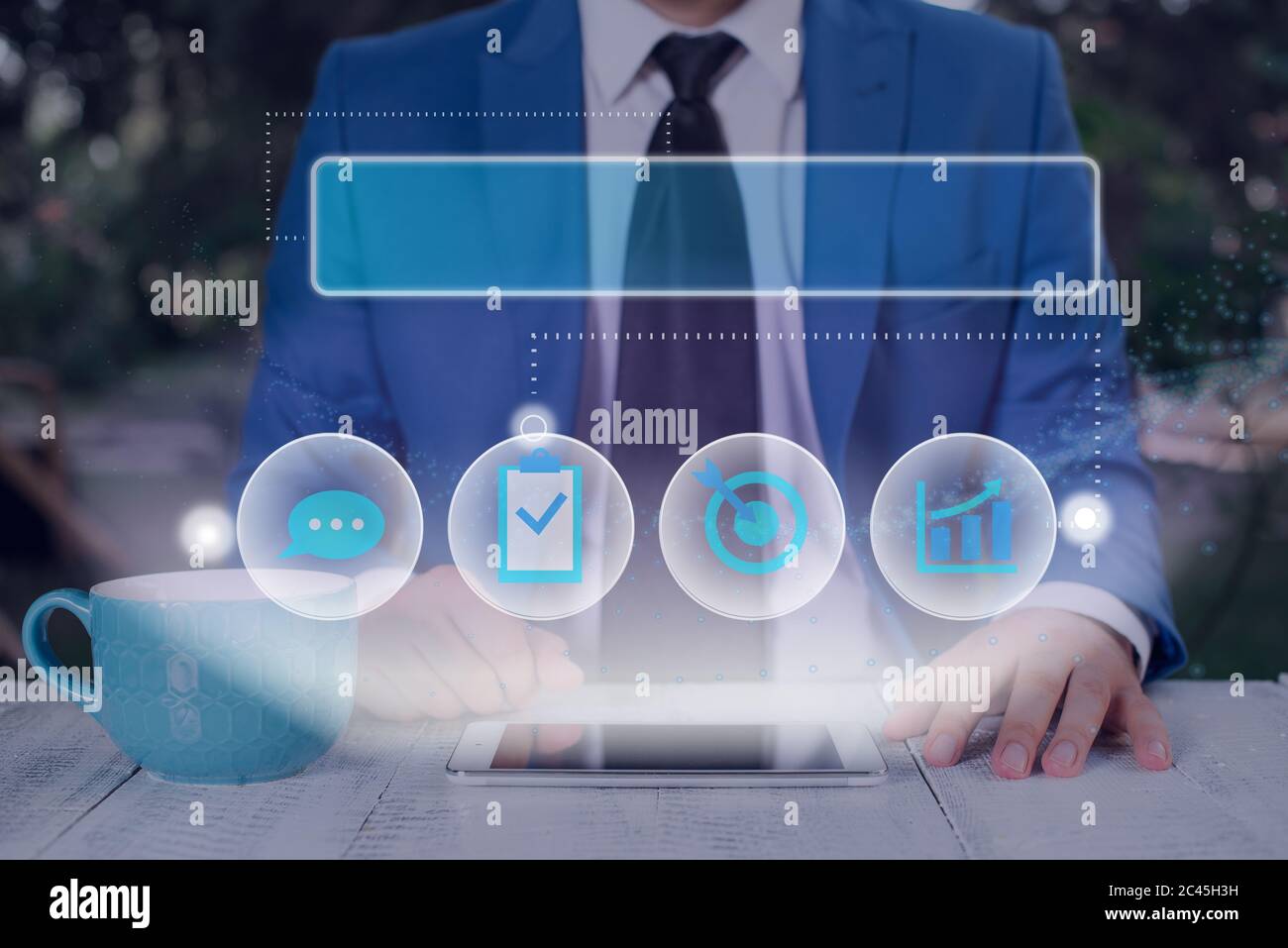 Information Digital Technology Network Connection Infographic Elements ...