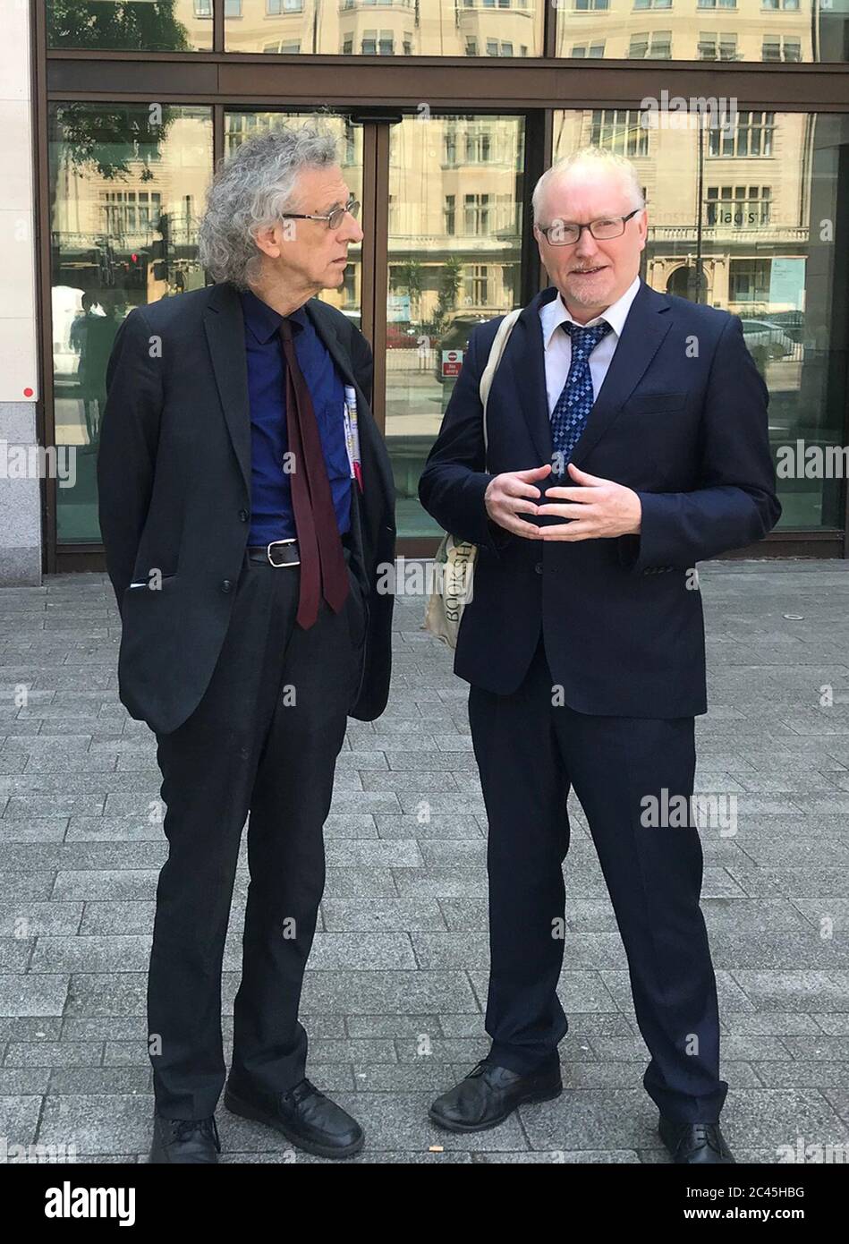 His counsel richard parry at westminster magistrates hi-res stock ...