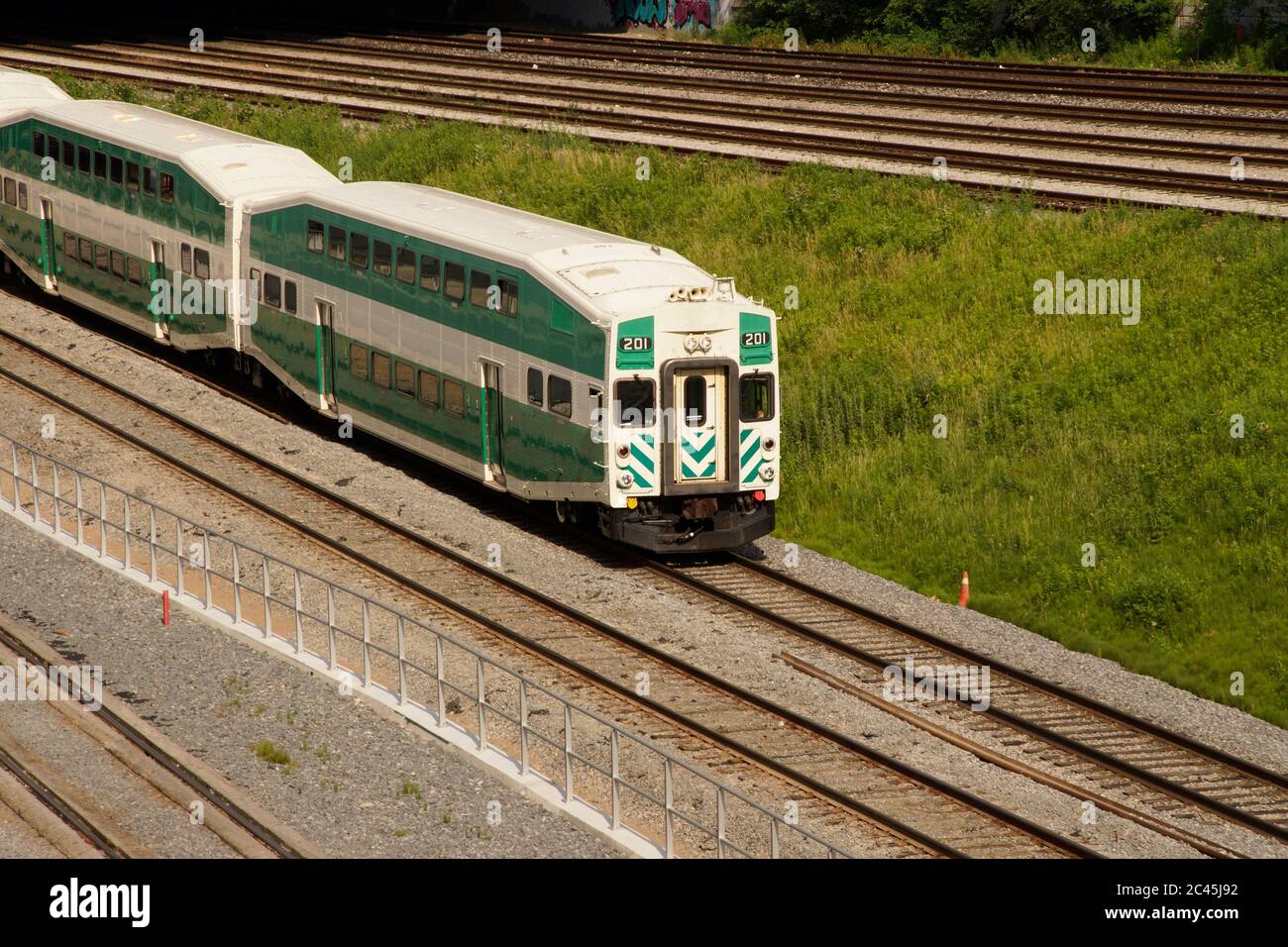 Train, Toronto, Canada Stock Photo - Alamy
