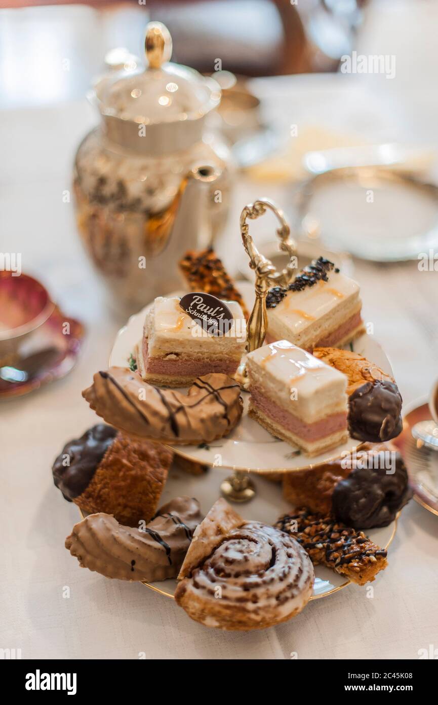 Selection of pastries Stock Photo - Alamy