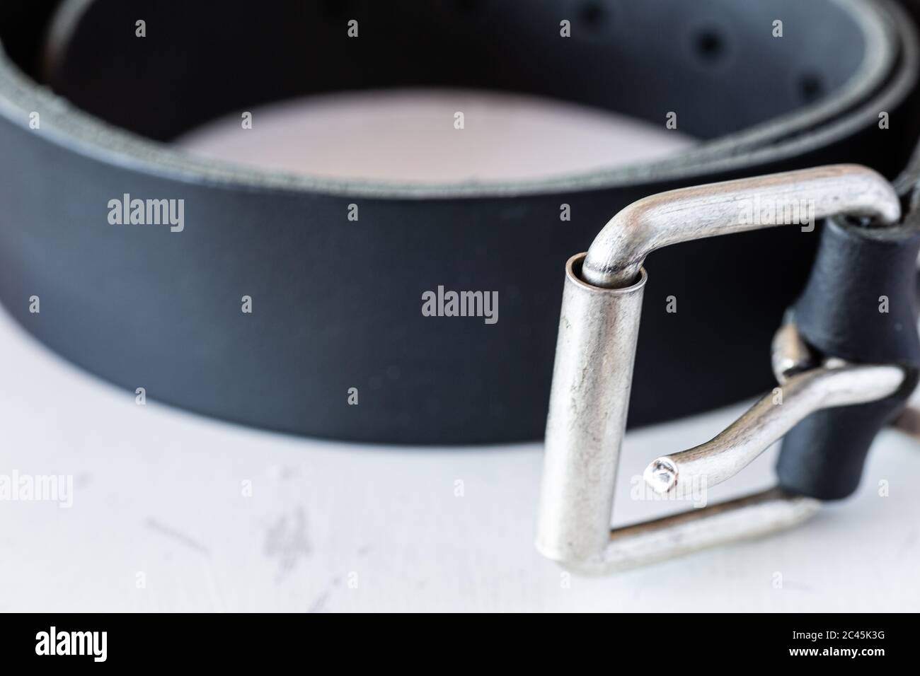 Metallic belt buckle hi-res stock photography and images - Alamy