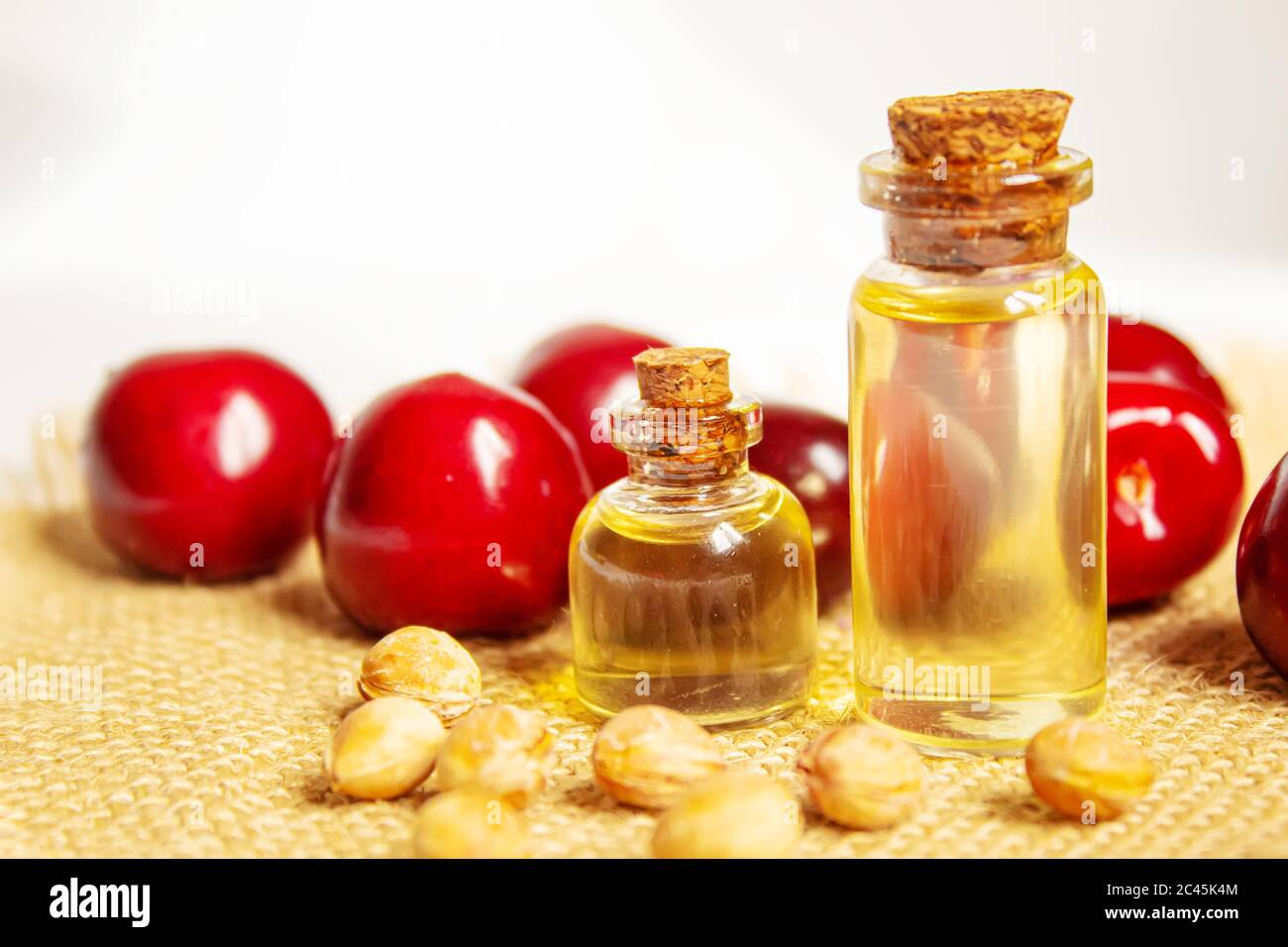 Cherry oil hi-res stock photography and images - Alamy