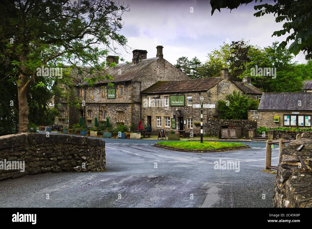 Malham village in the Yorkshire Dales, UK Stock Photo - Alamy