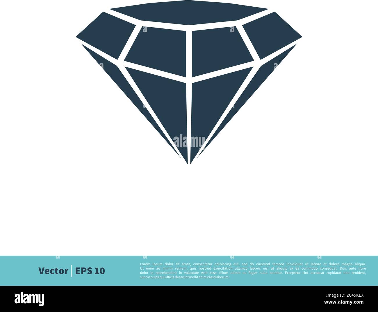 Diamond Icon Vector Logo Template Illustration Design. Vector EPS 10 ...