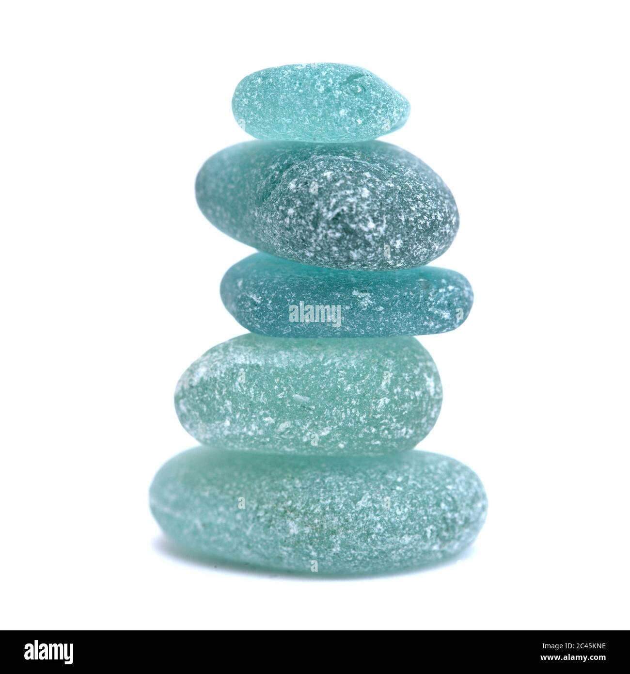 Beach pebble pyramid Cut Out Stock Images & Pictures - Alamy