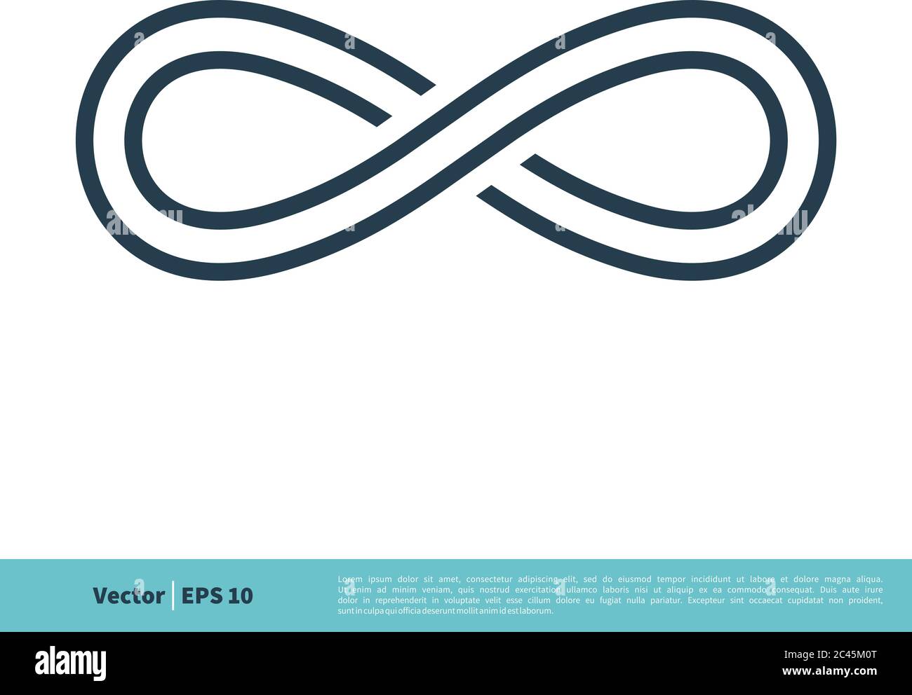 Infinity, Infinite, Limitless Icon Vector Logo Template Illustration ...