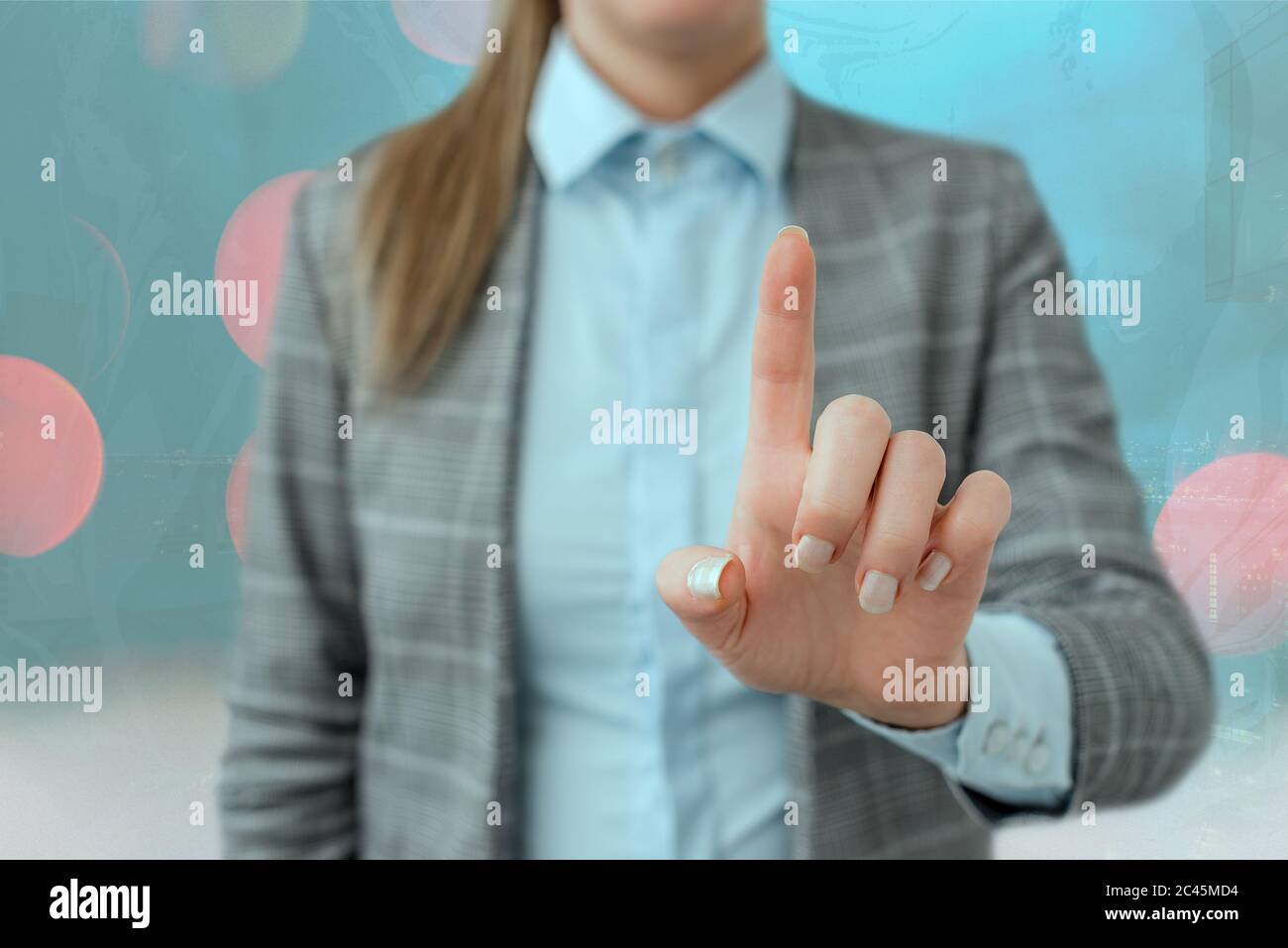 Touching Screen Digital Application Marking Important Details In ...