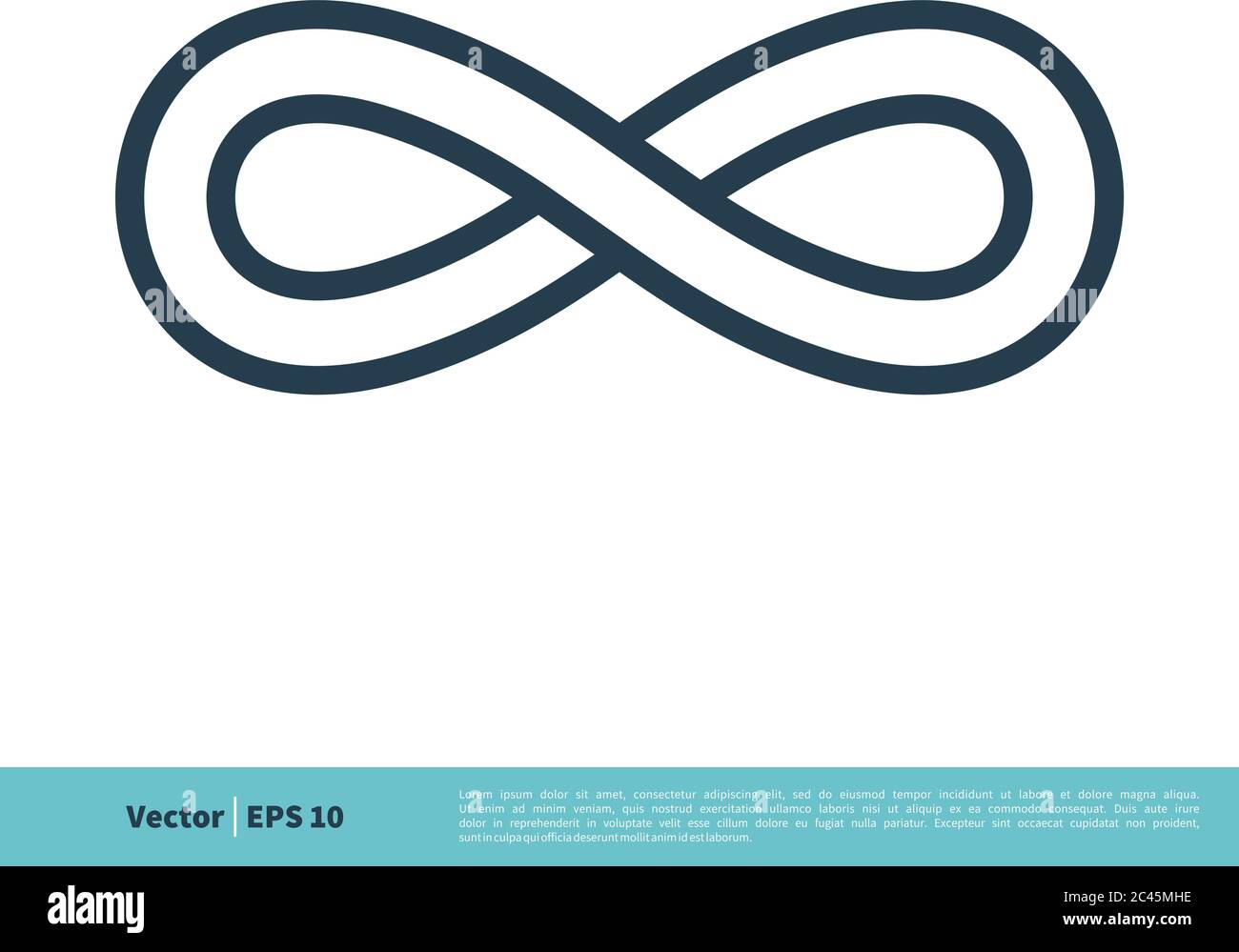 Infinity, Infinite, Limitless Icon Vector Logo Template Illustration ...