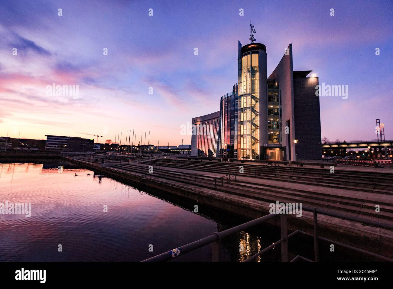 Beautiful summer morning over city hi-res stock photography and images ...