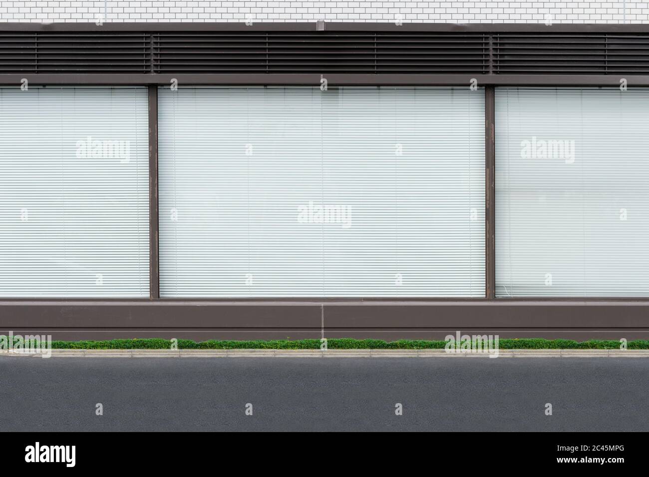 Shop Boutique Store Front with Big Window and Place for Name Stock ...