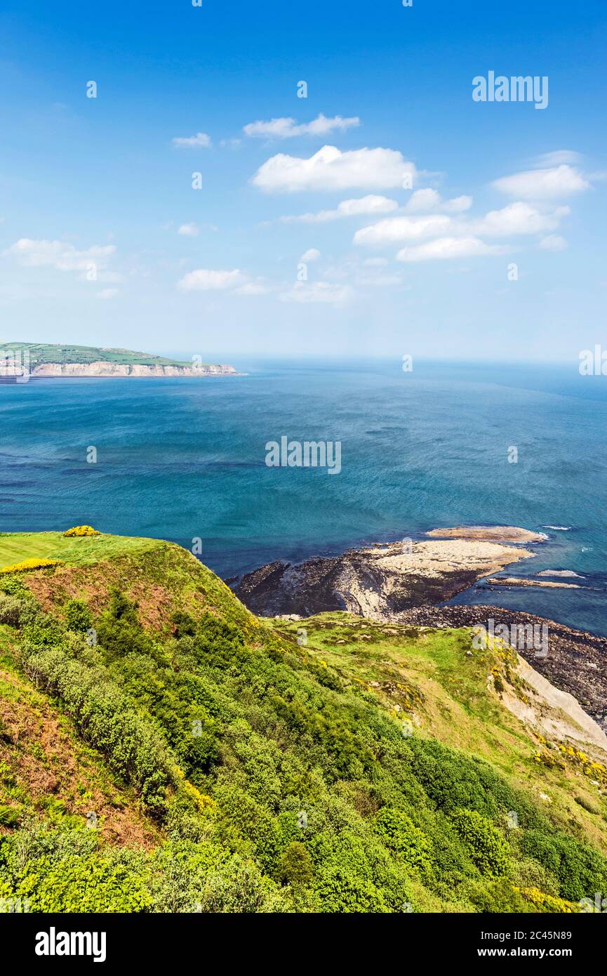 Ravenscar, Robin Hood's Bay, North York Moors National Park, England ...