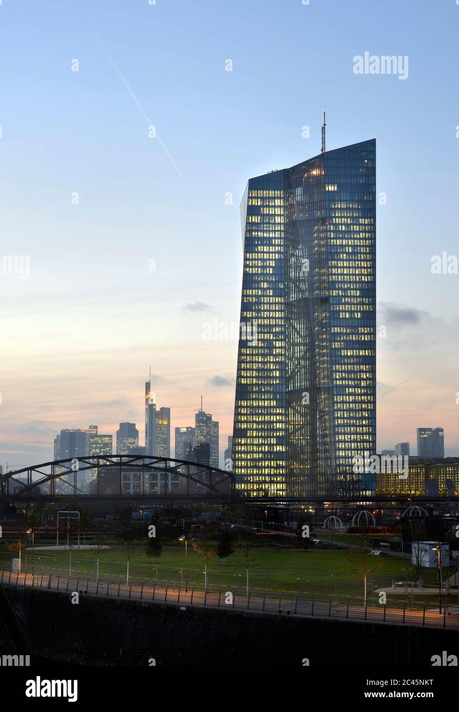 ECB building, Frankfurt am Main, Germany Stock Photo - Alamy