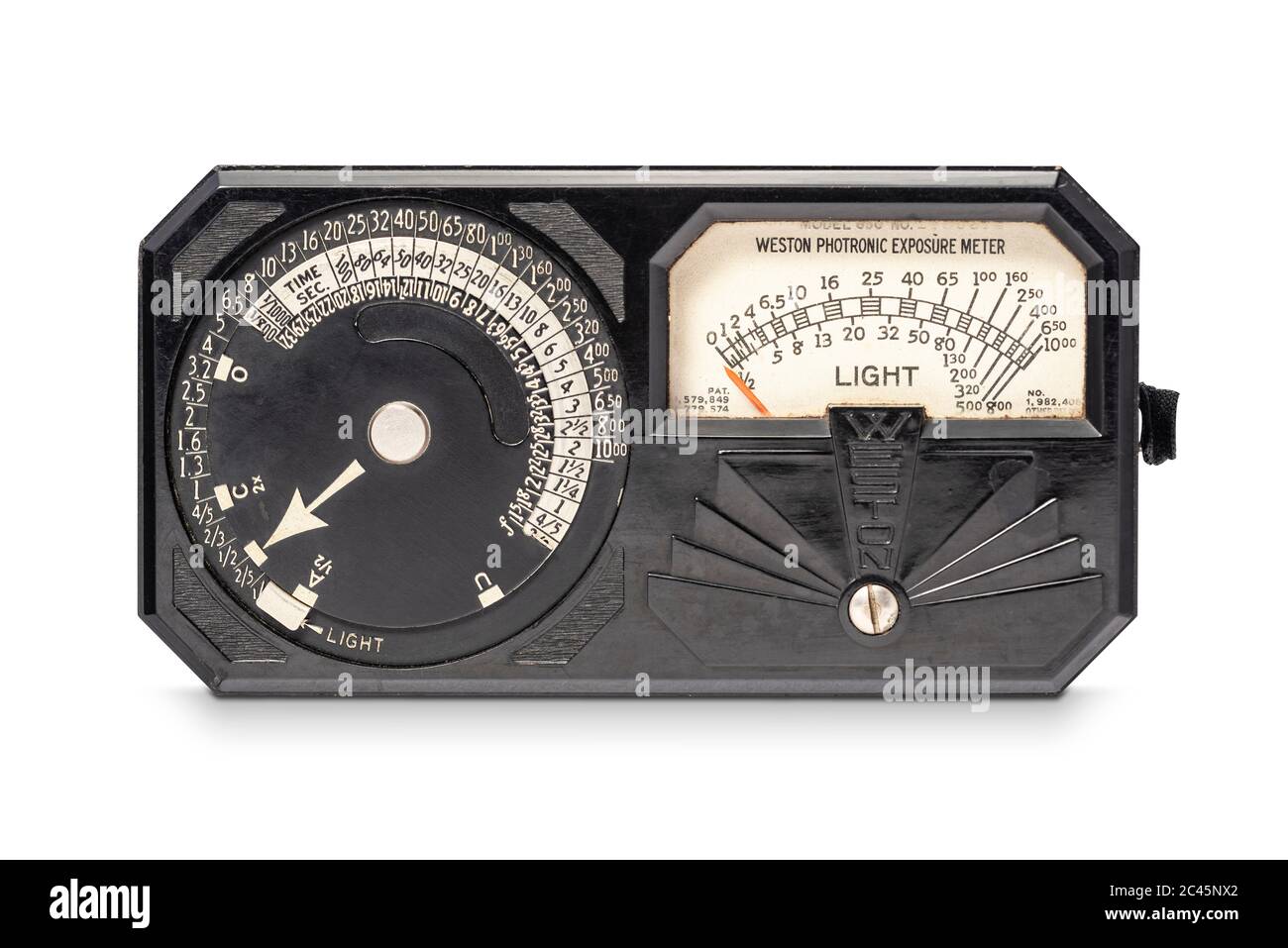Antique electric meter Cut Out Stock Images & Pictures - Alamy