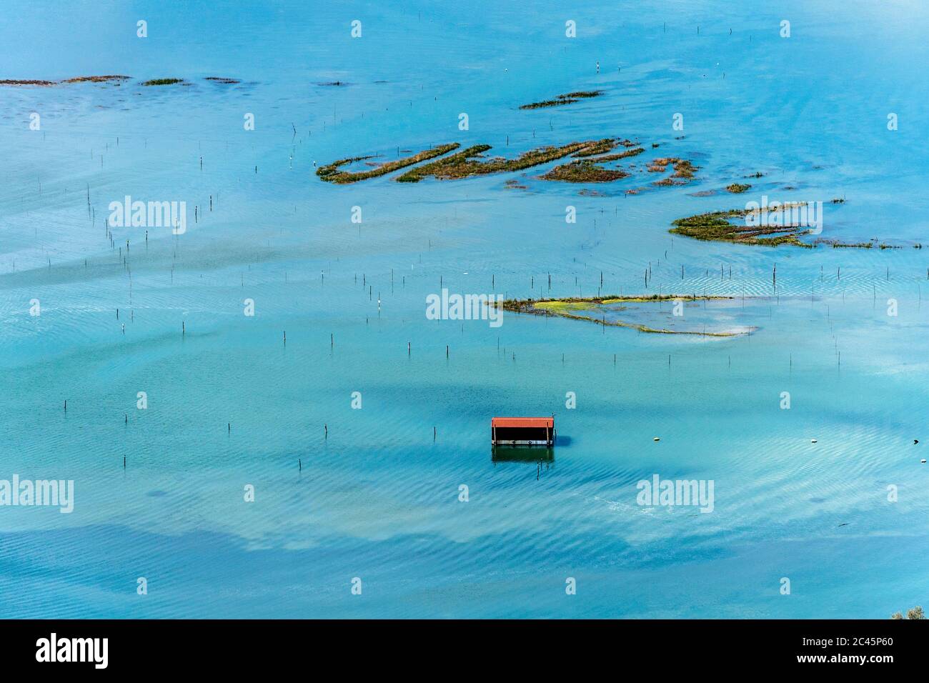 Aerial view of venice lagoon hi-res stock photography and images - Alamy