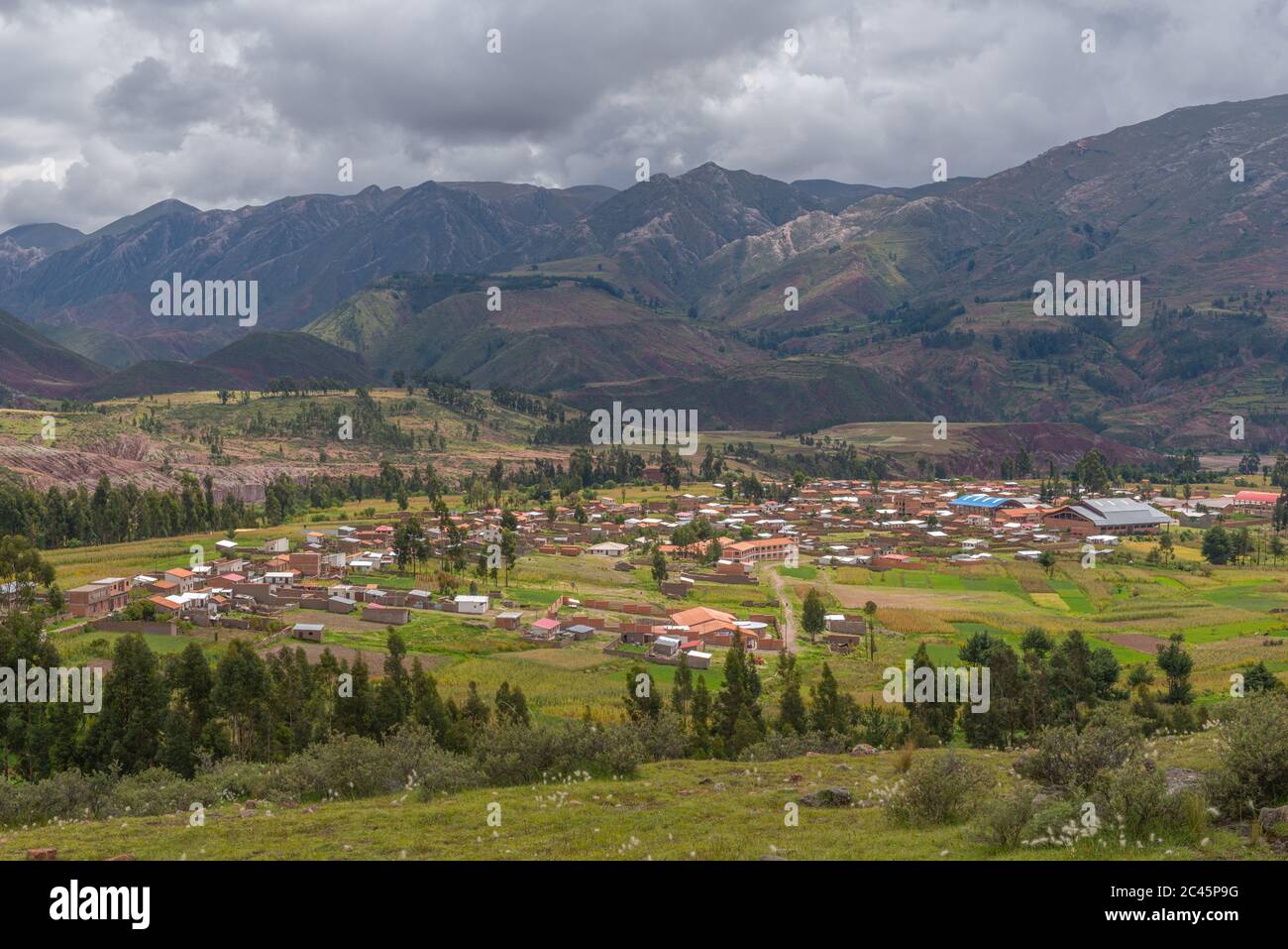 Village of Potolo, Departamento Chuquisaca, Municipio Sucre, Bolivia ...
