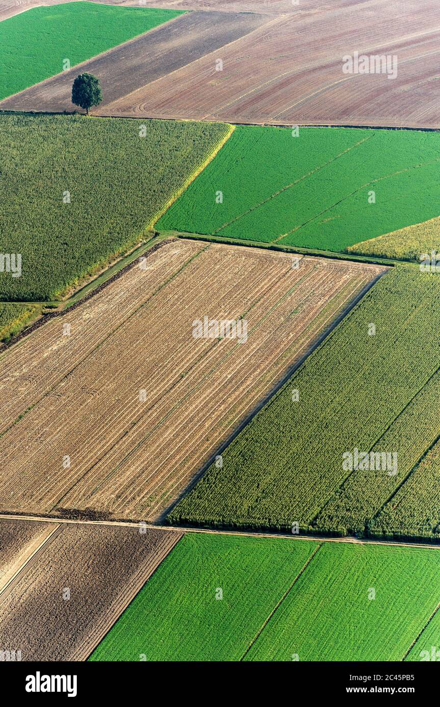 Aerial field emilia hi-res stock photography and images - Alamy