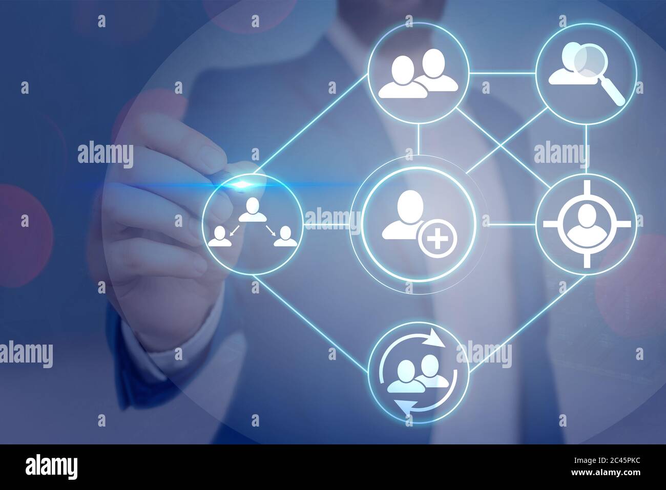 Information Digital Technology Network Connection Infographic Elements ...