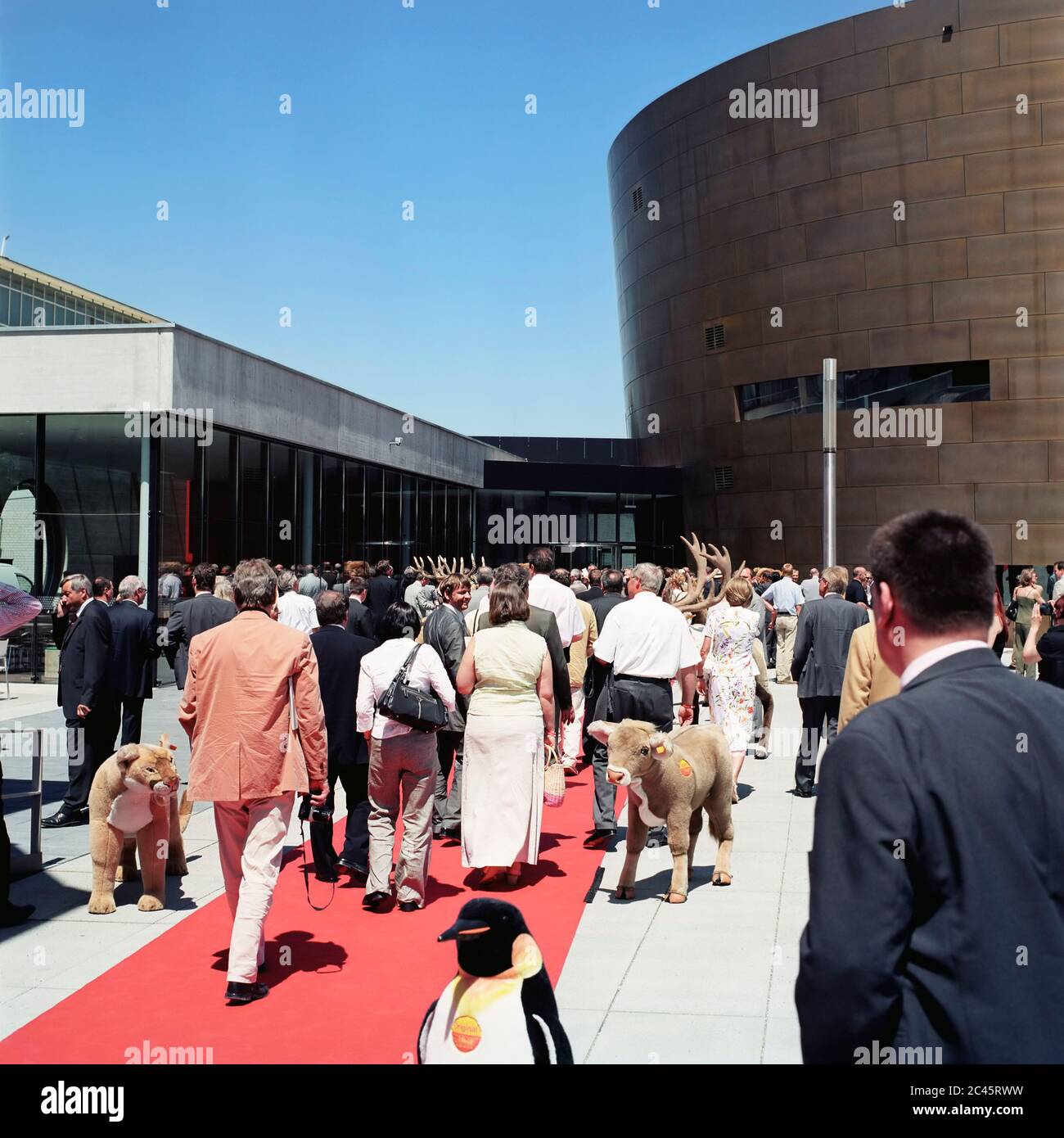 Opening ceremony of the Steiff Museum in Giengen / Brenz Stock Photo ...