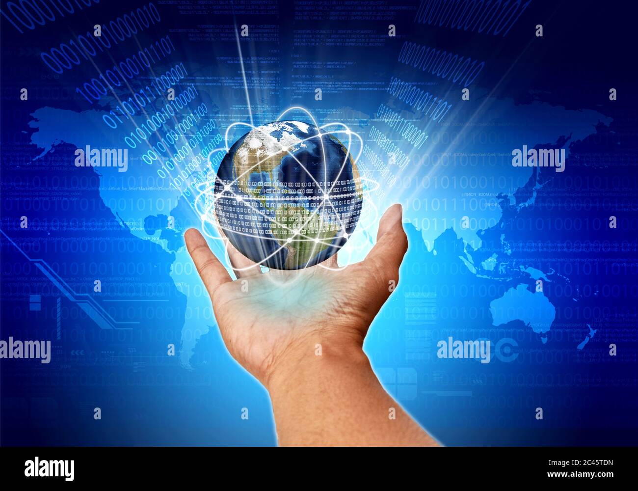 Hand internet hi-res stock photography and images - Alamy