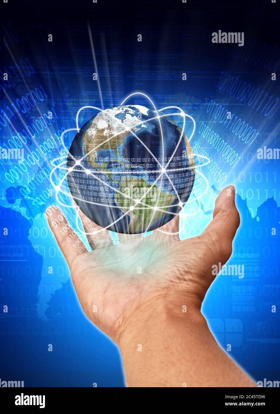 Hand internet hi-res stock photography and images - Alamy