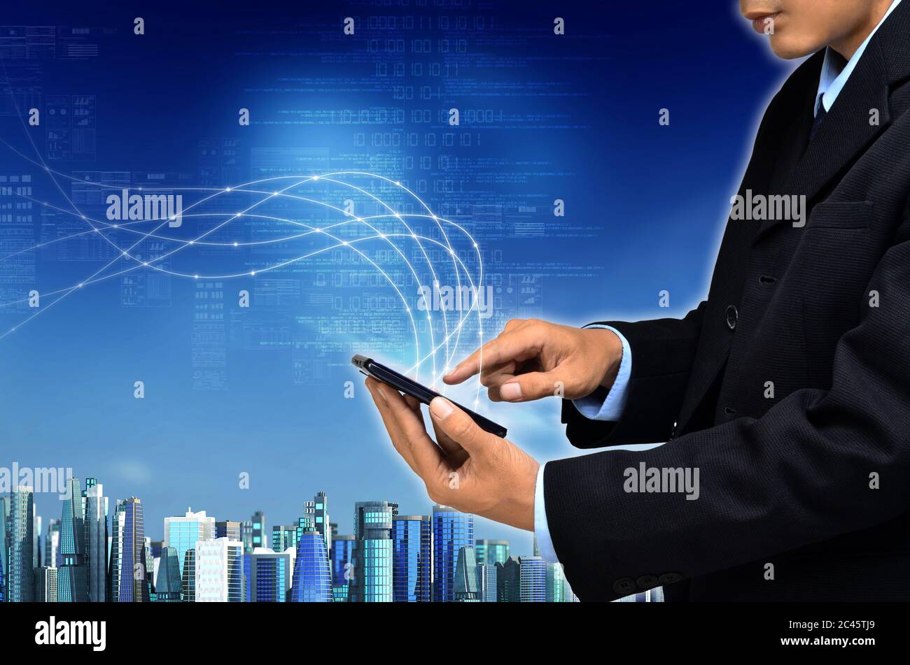 Internet for Business Concept Stock Photo - Alamy
