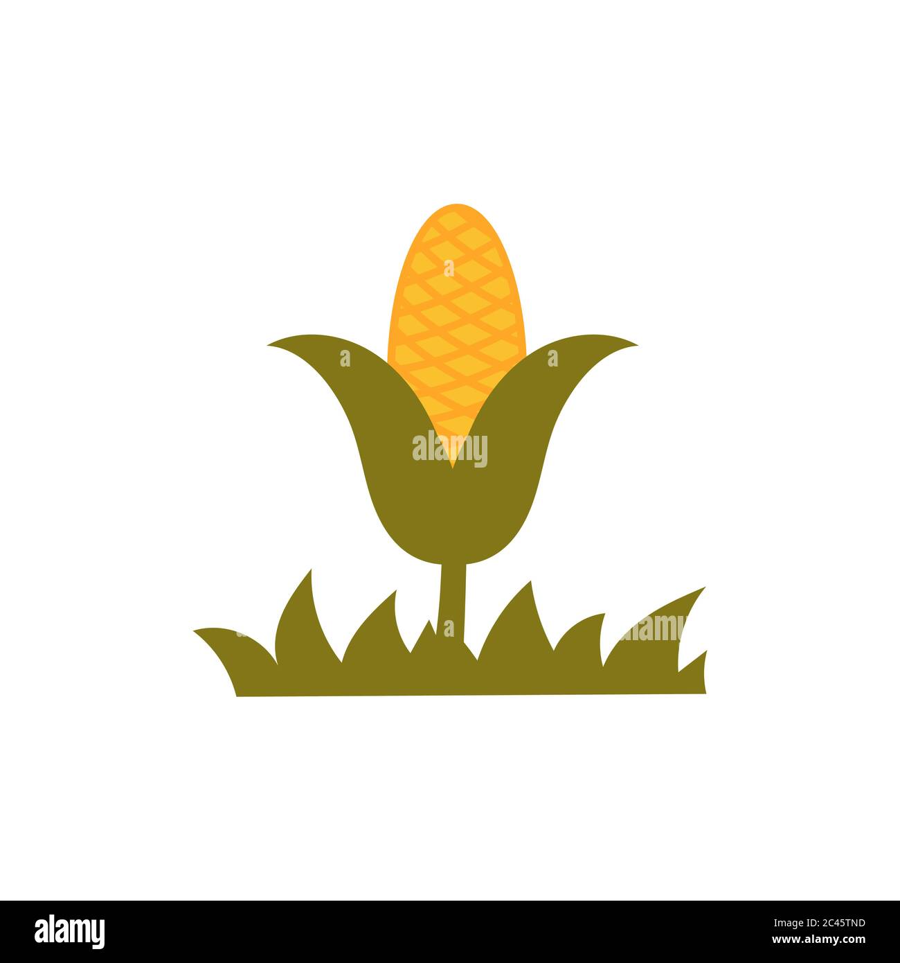 corn vector design template illustration Stock Vector Image & Art - Alamy
