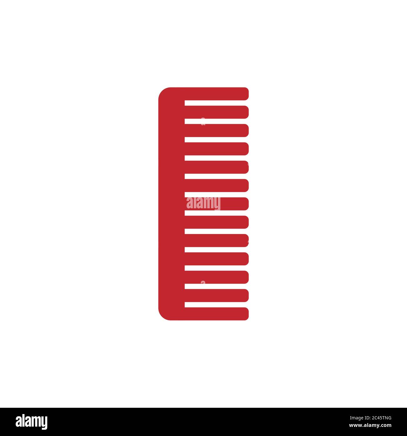 comb vector design template illustration Stock Vector Image & Art - Alamy