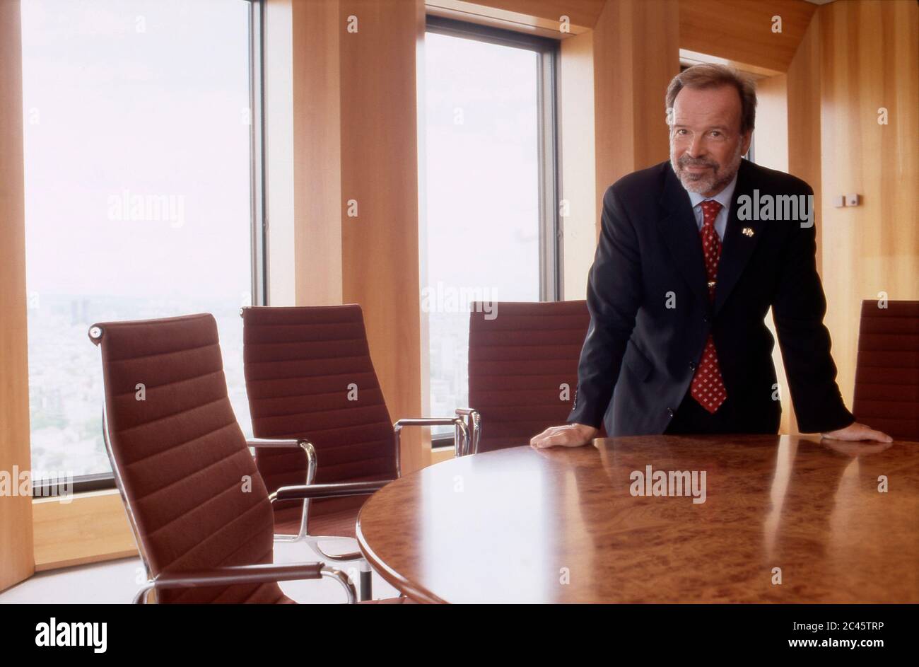 Prof. Dr. Norbert Walter - Chief Economist at Deutsche Bank Stock Photo ...