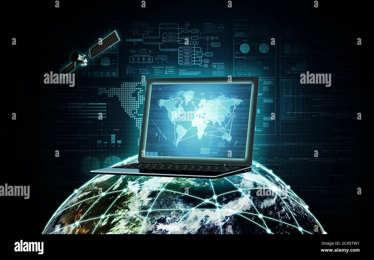 Internet Information technology Stock Photo - Alamy