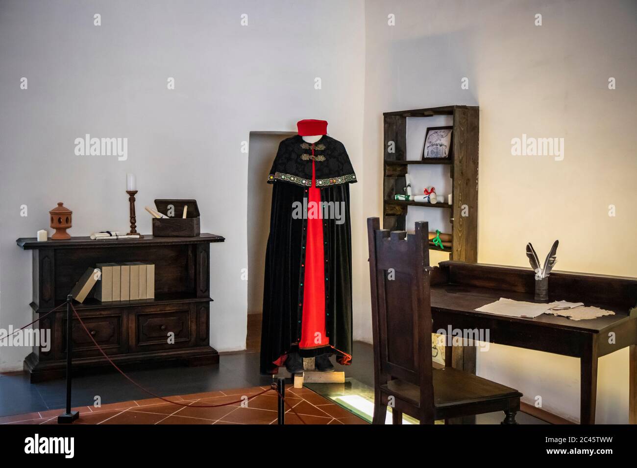 An interior view of monks house hi-res stock photography and images - Alamy