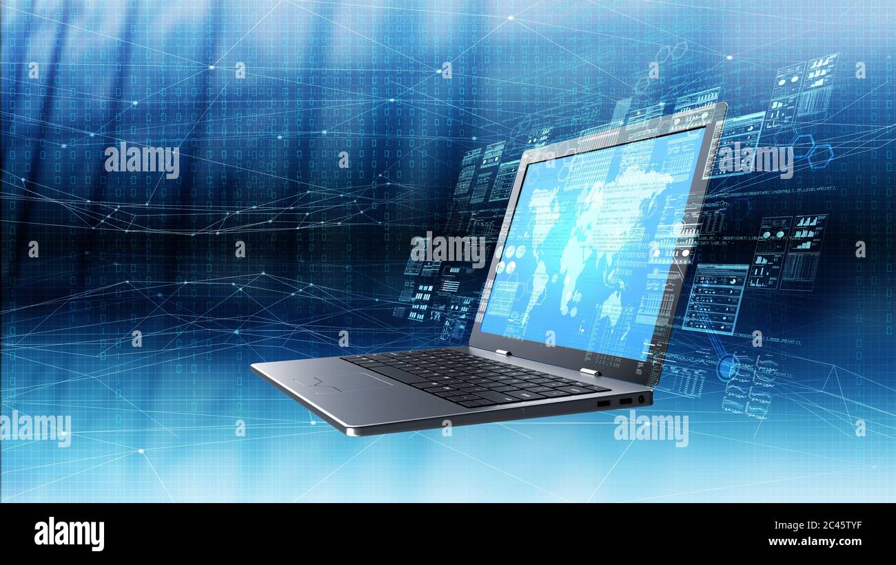 Internet information technology concept Stock Photo - Alamy