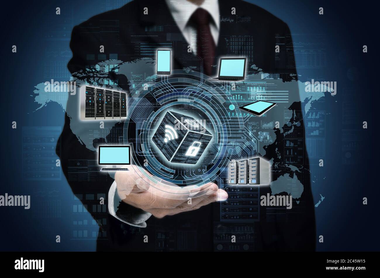 Internet Data Protection Stock Photo - Alamy