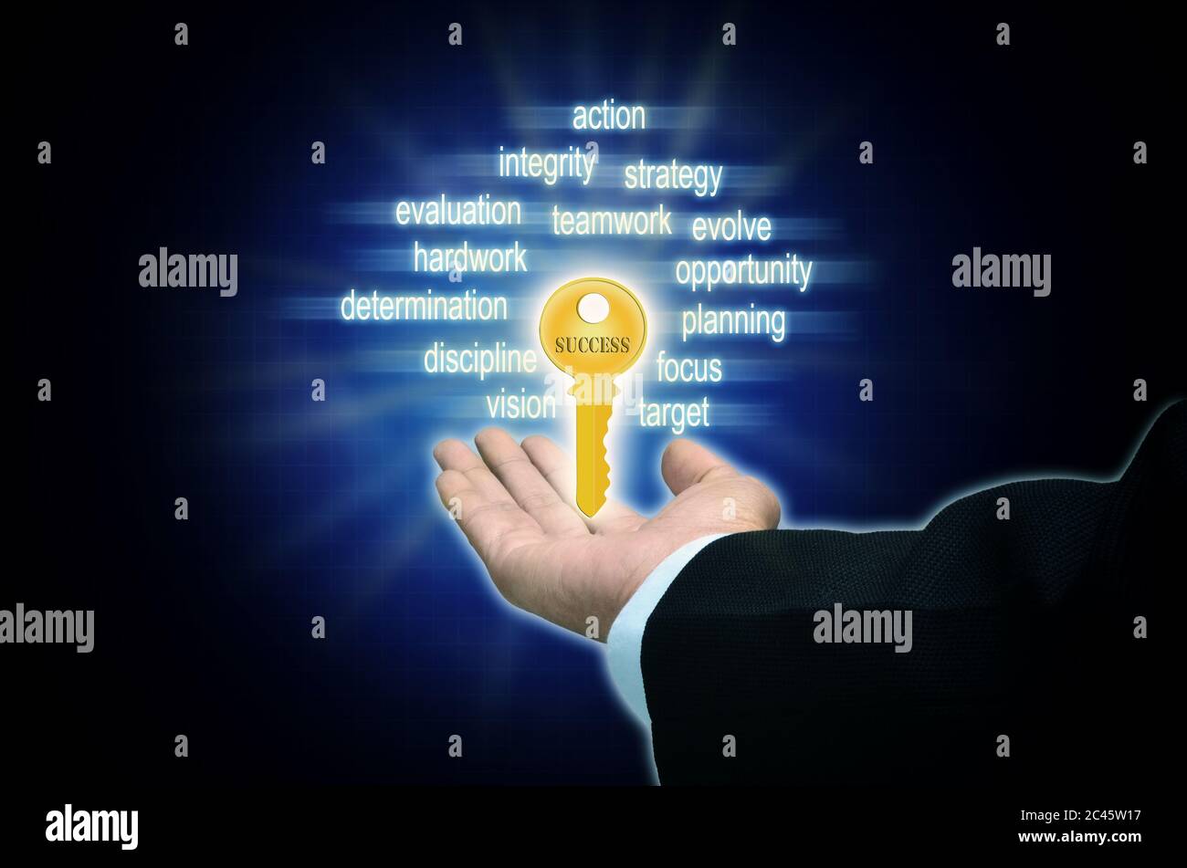 Success key hi-res stock photography and images - Alamy